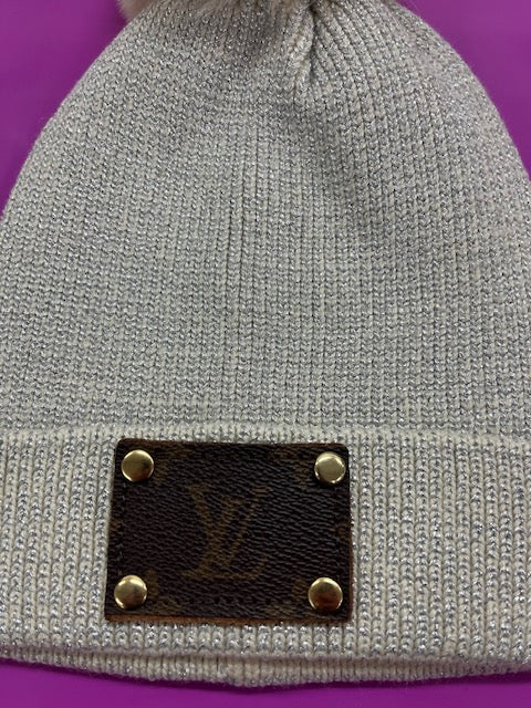 Silver Shimmer LV Beanie – Beyond Shimmer